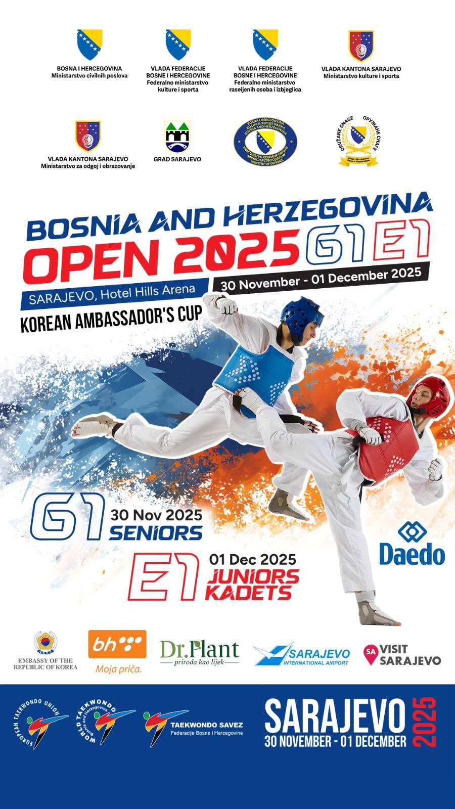 Borci iz Hrvatske uspješni na Bosnia & Herzegovina G1/E1 natjecanju ...